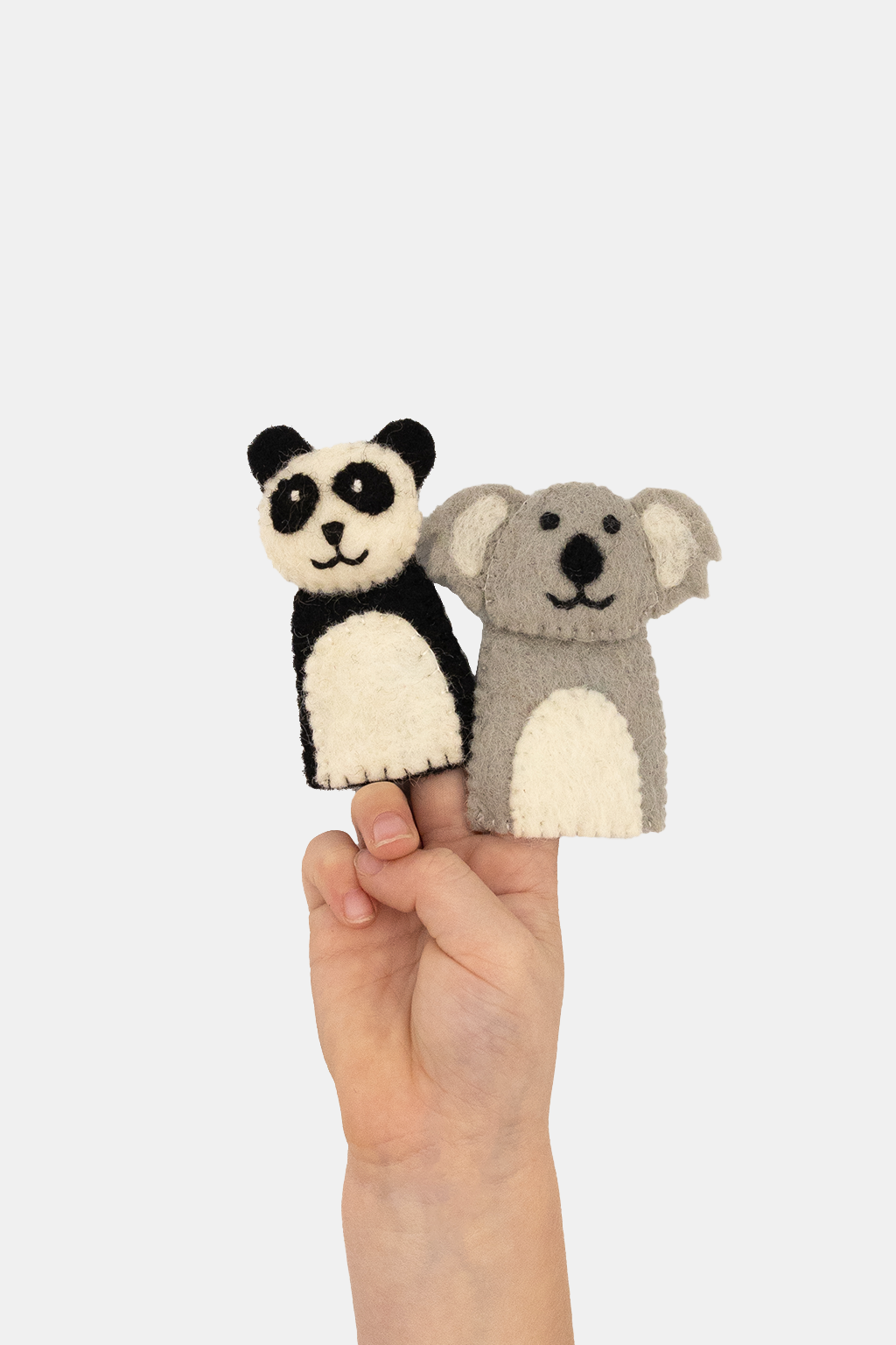 Finger Puppet - Panda & Koala Finger Puppet Set – Noosa BedBodyBaby