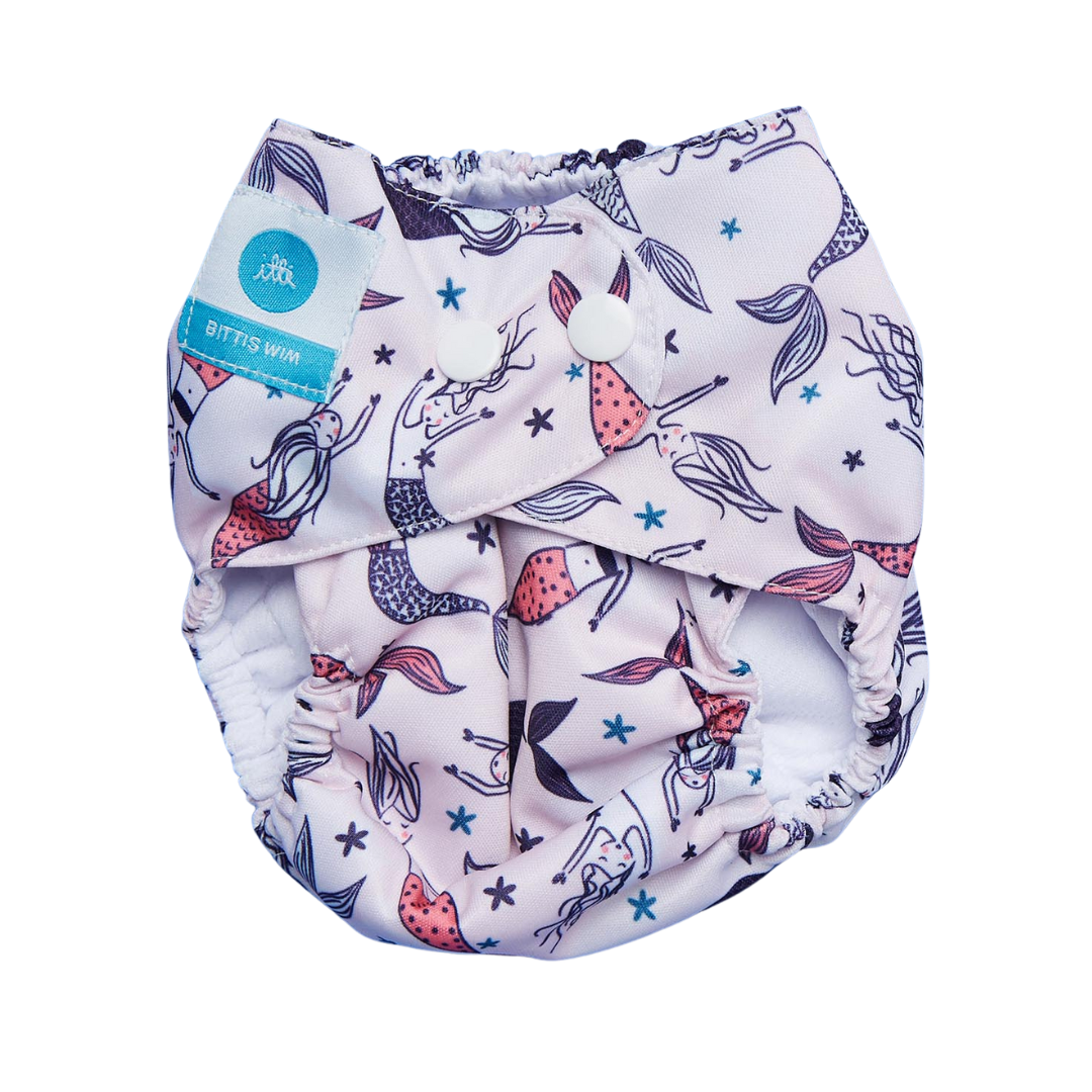Bitti Reusable Swim Nappy - Mermaid Wish – Noosa BedBodyBaby